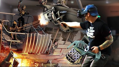 HTC Vive向けマルチプレイVRガンシューティング ゲーム「Hover Junkers」の新動画公開 | Seamless