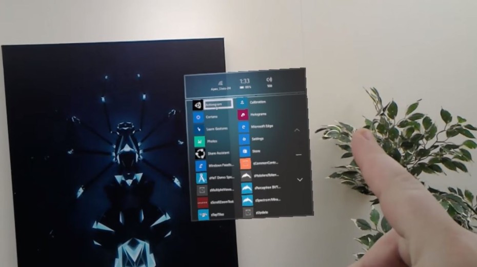 Microsoft「HoloLens」のUIと思われるアプリ「Actiongram」のチュートリアル映像が公開 | Seamless