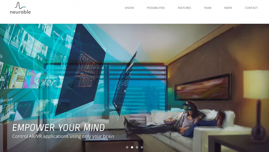 VR/ARアプリを脳波でコントロールする技術を開発の「Neurable」200万ドルの資金を調達 | Seamless