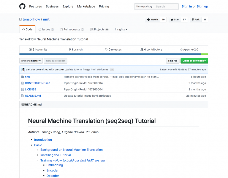 Google、機械学習ライブラリ「TensorFlow」を用いた新たな翻訳システム「Neural Machine Translation ...