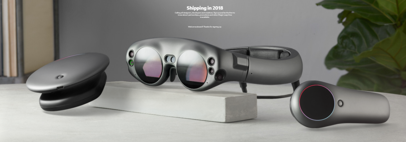 Magic Leap、初のARデバイス「Magic Leap One Creator Edition」を発表。価格は未定、出荷は2018年 | Seamless